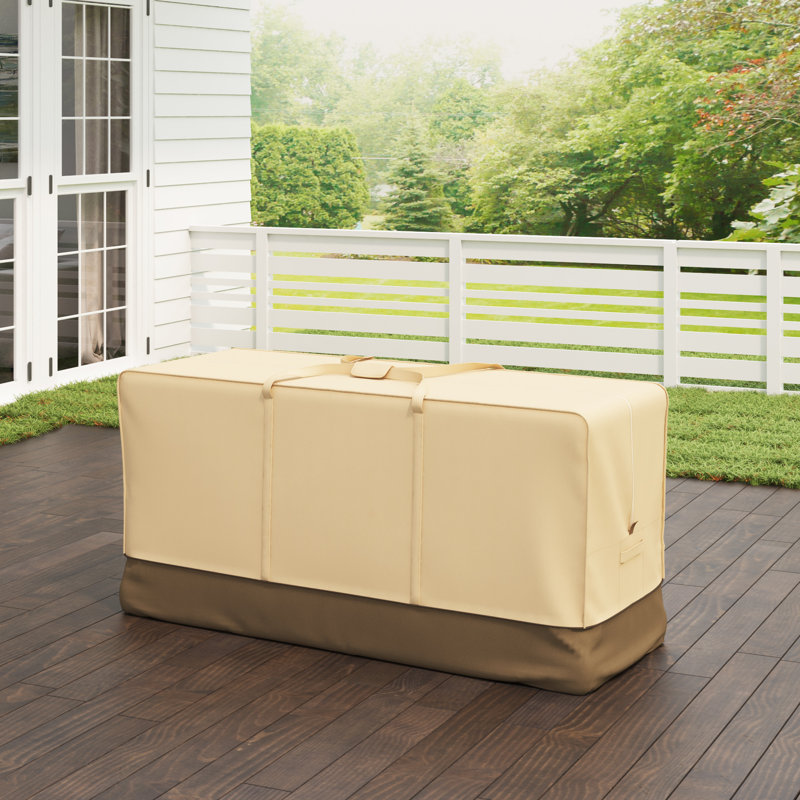 The Twillery Co. Paulding Outdoor Storage Bag for Patio Cushions and Covers 45.5 Inch Reviews Wayfair